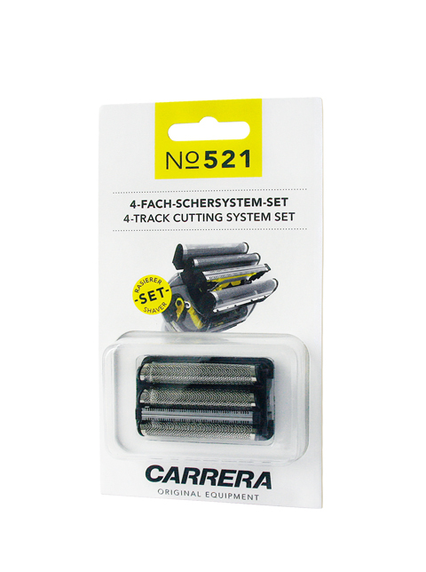 Shaver № 521 Set Cutting Blades + Shaving Foil - CARRERA